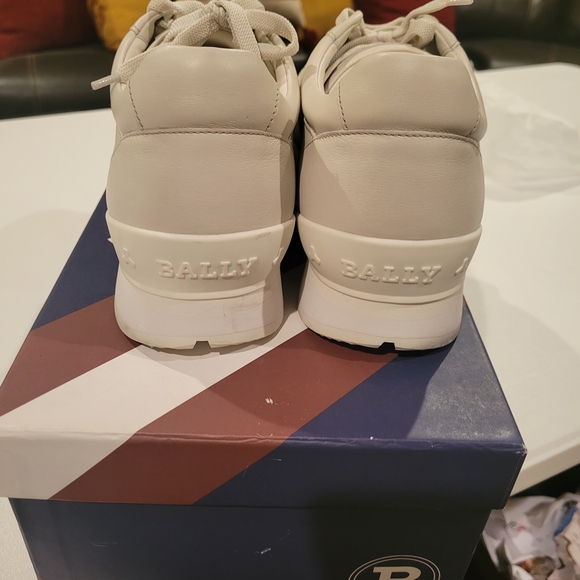 Bally | Shoes | Bally Kids Cream Sneakers | Poshmark
